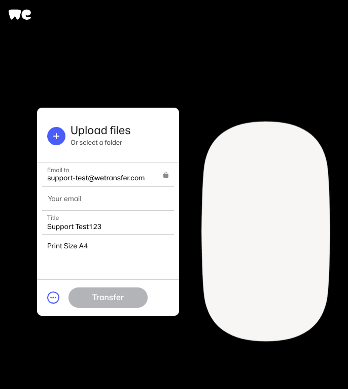 How to add a pre-filled title and message to your custom WeTransfer URL – WeTransfer Support